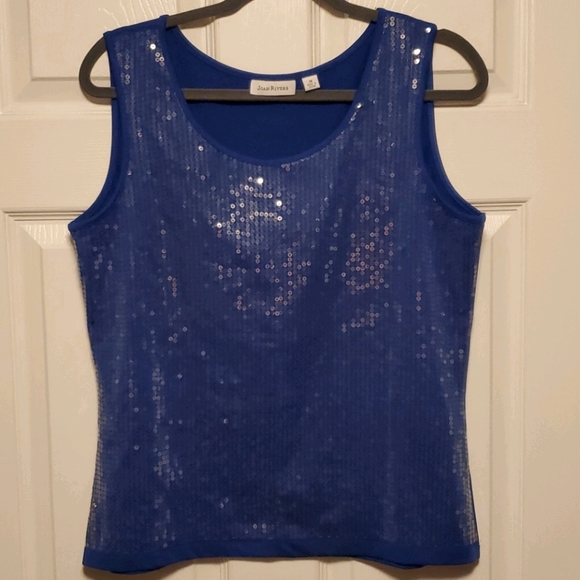 Joan Rivers | Tops | Joan Rivers Sequin Tank | Poshmark